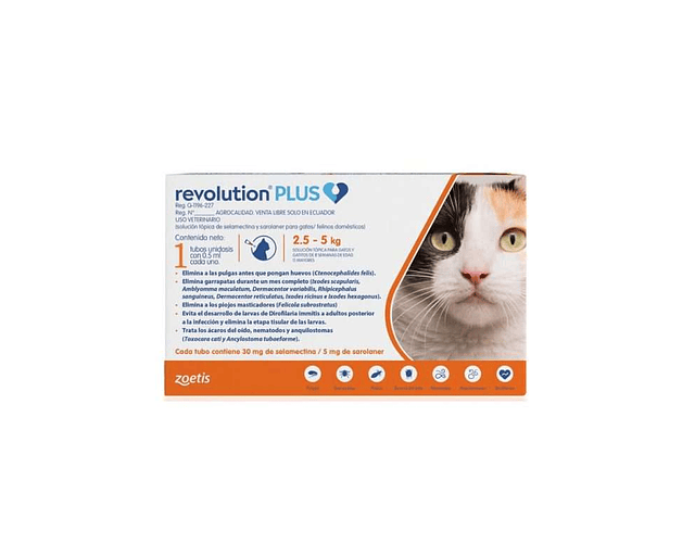 Revolution Plus 0.5 de 2.5 kg a 5 kg - Mi Lulú